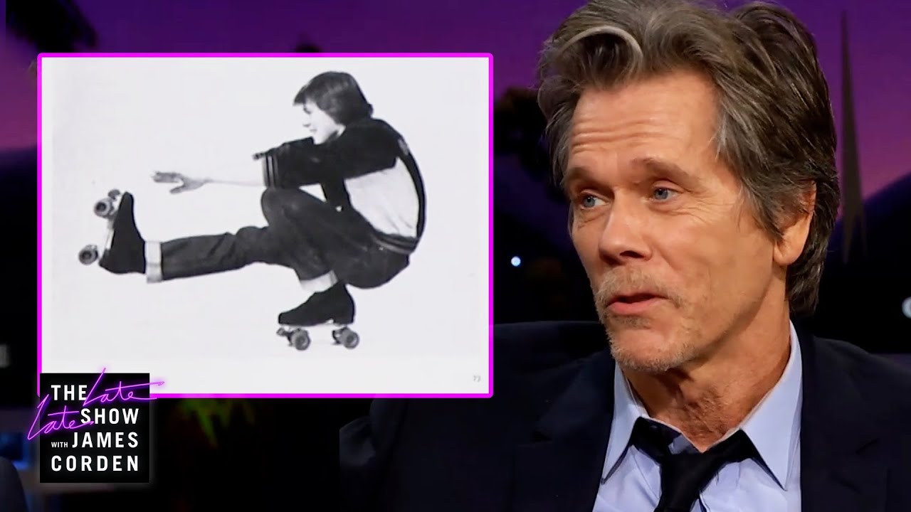 Kevin Bacon Rollerskated His Way Into a Modeling Gig - YouTube