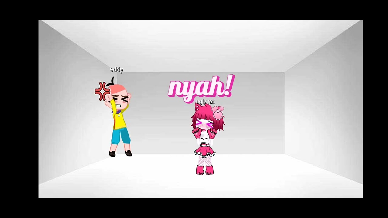 if eene bois met a UwU cat.(but with a silly twist) tw: cringe and ...