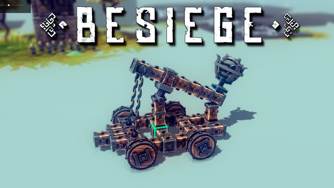 Como construir uma catapulta ( Besiege ) - YouTube