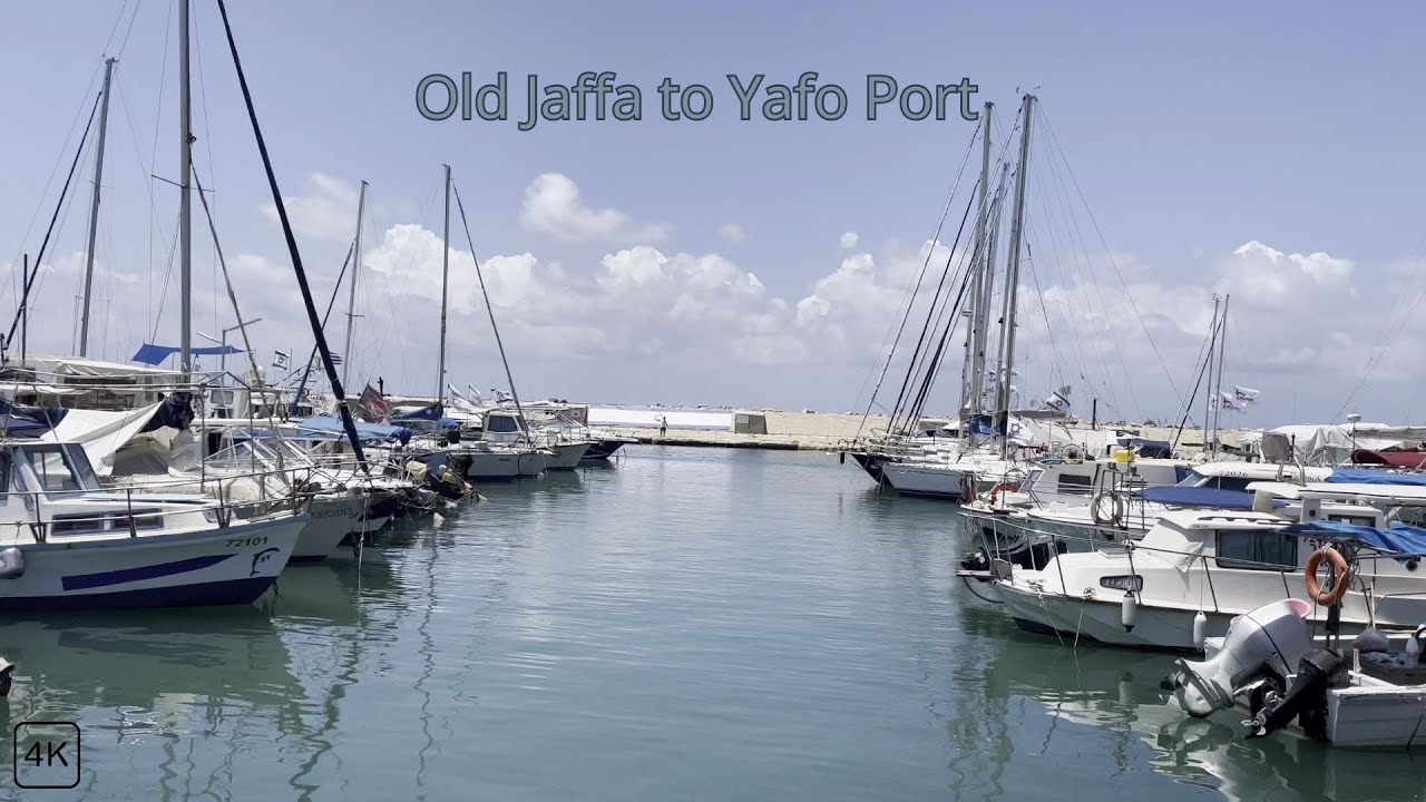 Old Jaffa to Yafo Port | Tel Aviv on walk | 4K - YouTube