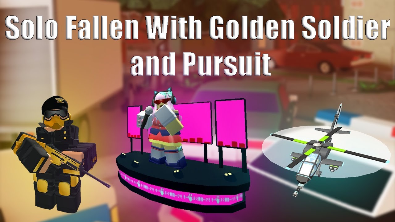 TDS Solo Fallen with BUFFED Golden Soldier and Pursuit - YouTube