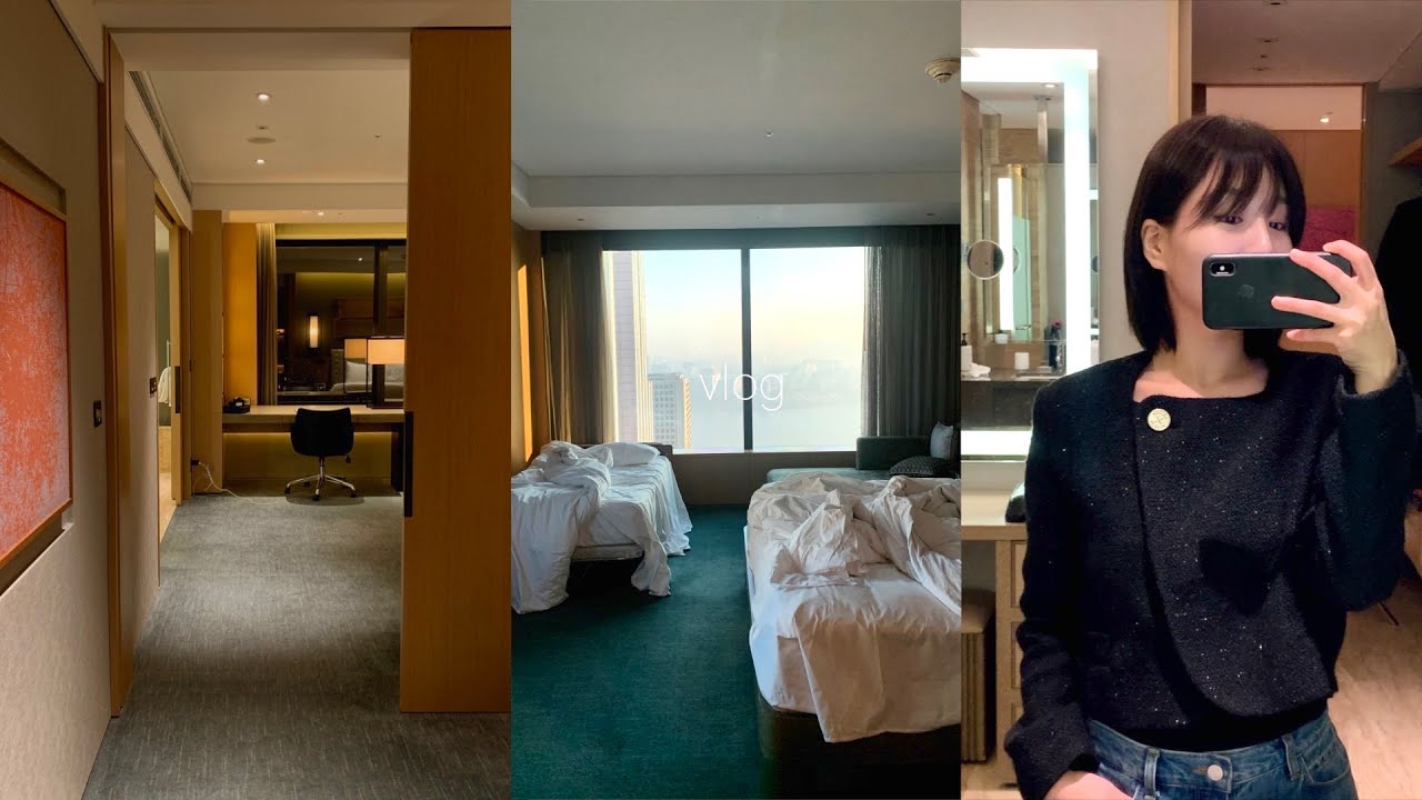 Vlog 겨울 일상 조각 모음zip 여의도 콘래드 스위트룸 요즘 입은 데일리룩 압구정 도슬박 칼리프하우스 한남동 인생 브런치 신당동 투어 디자이너 브랜드 추천