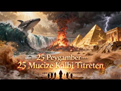 25 Peygamber... Yapay Zeka ile Canlandırılan Kalpleri Sarsan 25 Mucize