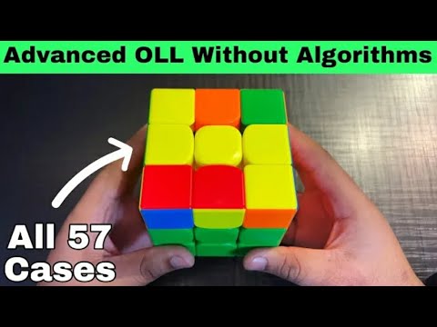 How to Solve a 3 × 3 Advanced OLL without Algorithms #cube - YouTube