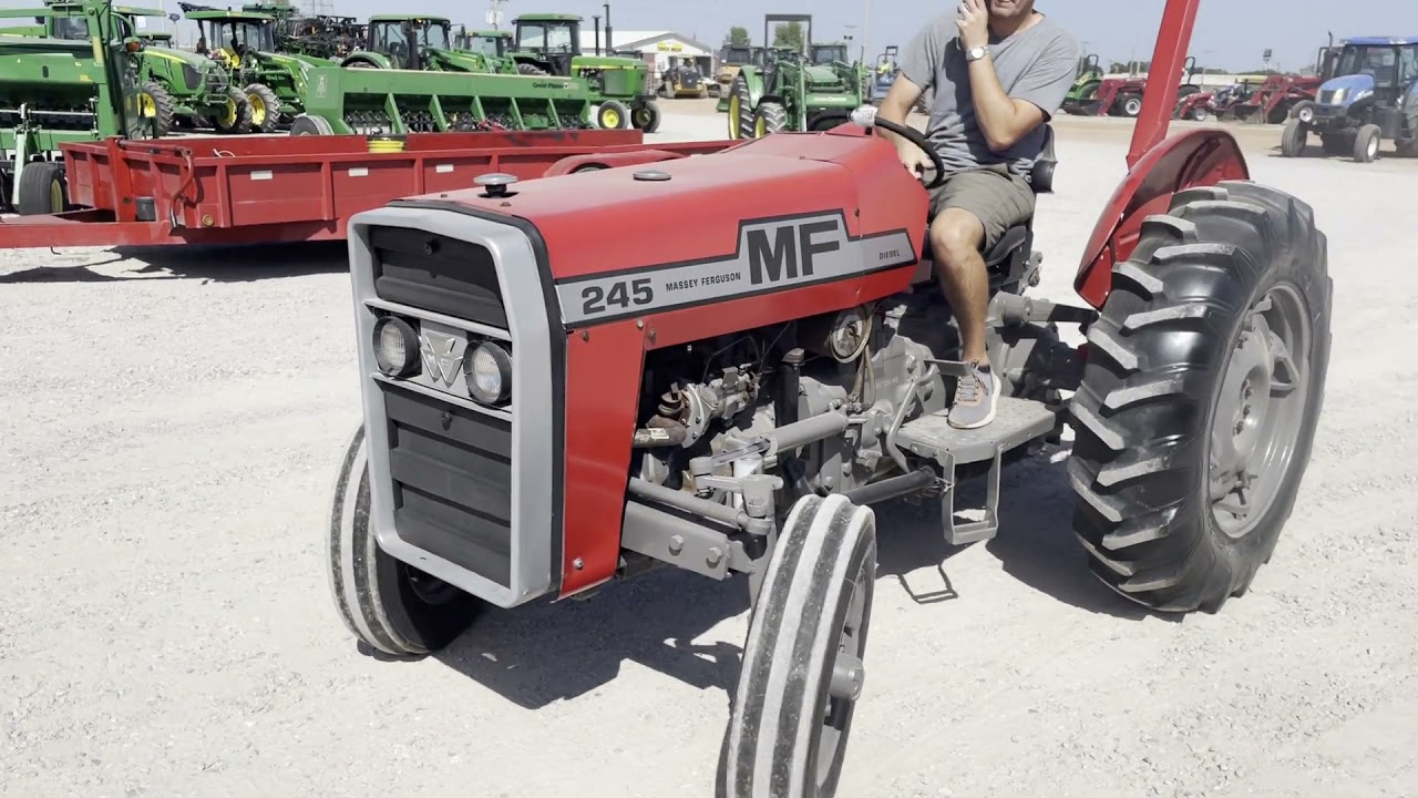 MASSEY FERGUSON 245 For Sale - YouTube