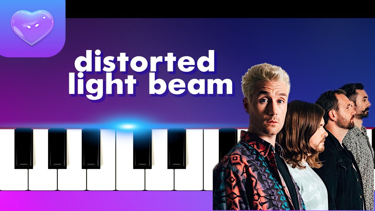 Bastille - Distorted Light Beam (Piano Tutorial + piano sheets) - YouTube