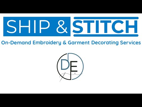 Introducing Ship & Stitch - the revolutionary on-demand embroidery and ...