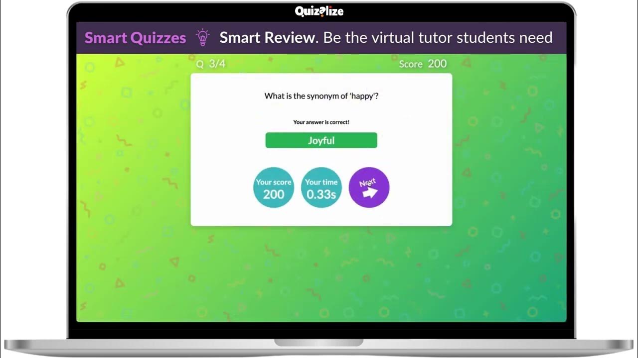 Quizalize Smart Quizzes - Smart Review - YouTube