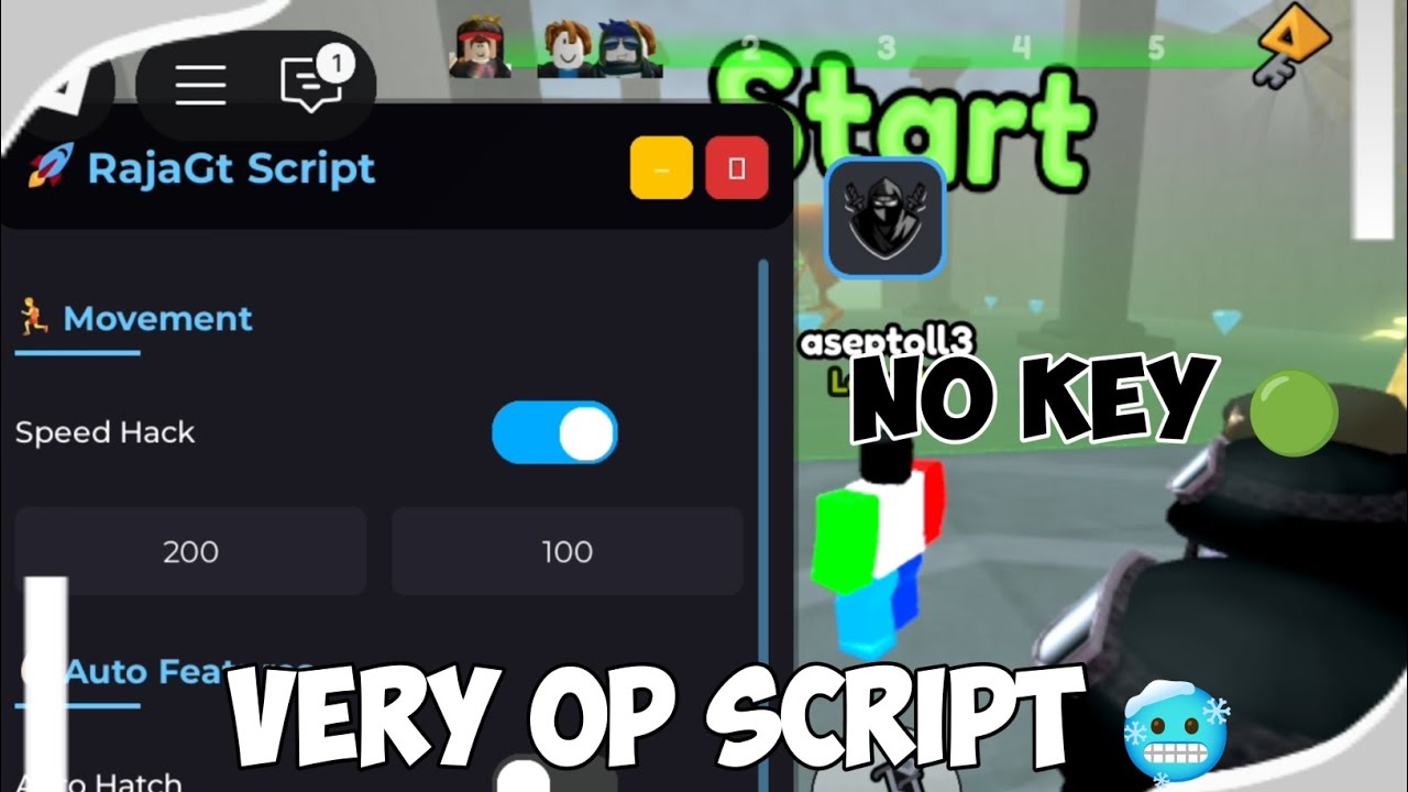 FREE SCRIPT +1 SPEED ESCAPE NO KEY (OP)🔥 - YouTube