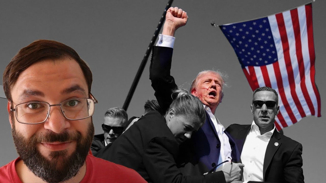 Trump Gets His Ear Pierced Live at Trump Rally - YouTube