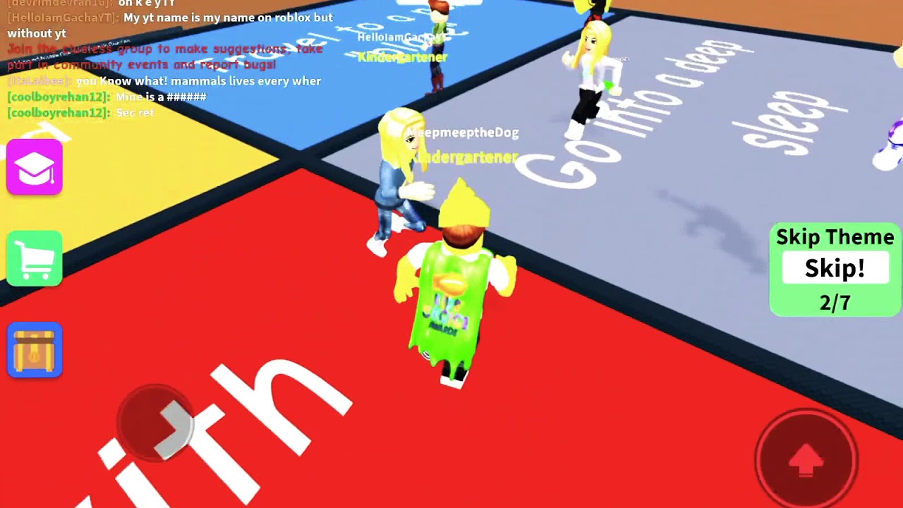 Doing an awesome quiz in Roblox! :) - YouTube