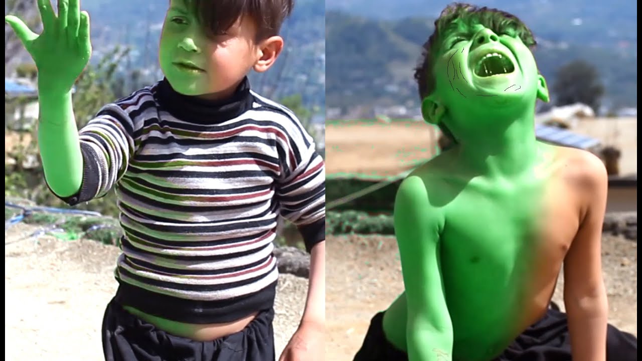 Smart Boy Crashing Hulk Cars Hulk Transformation in Real life Episode ...