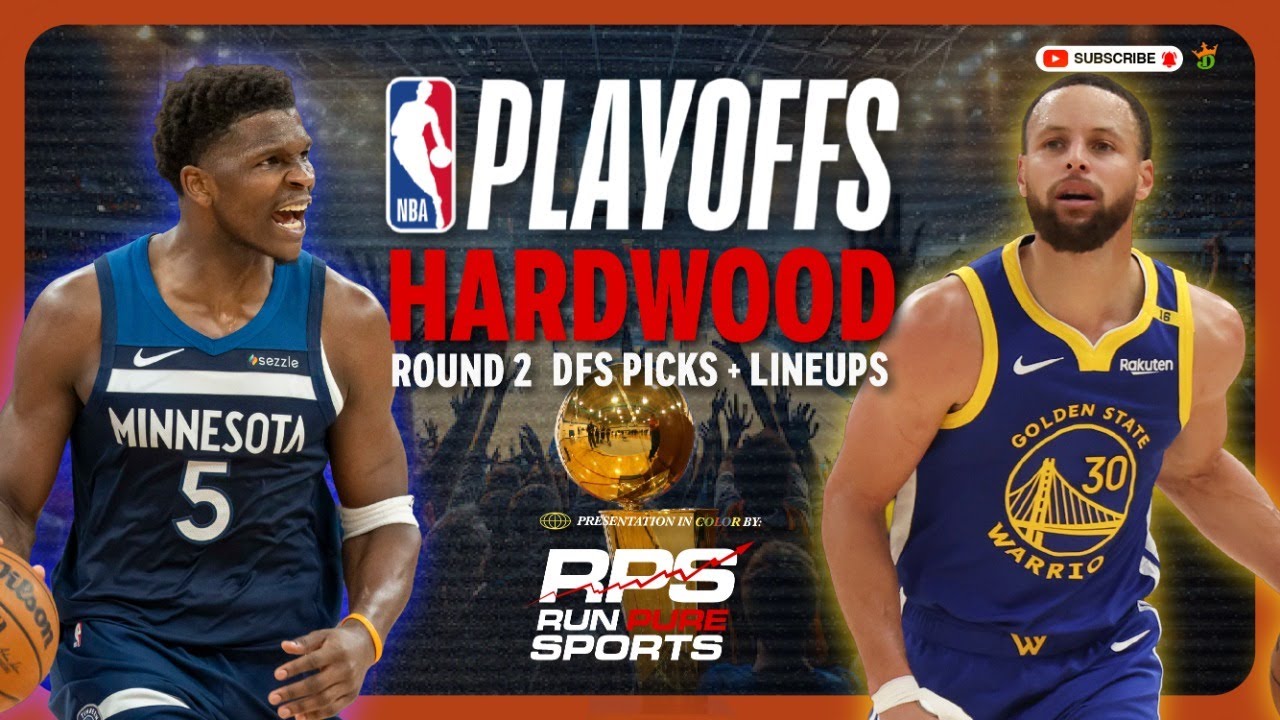 NBA DFS Picks & Lineups | PLAYOFFS | 5/6 - NBA Hardwood - YouTube