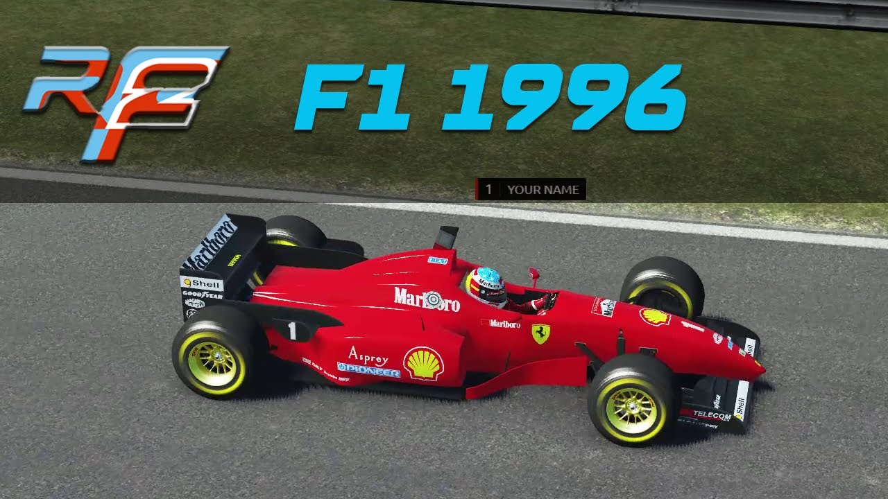 RFACTOR MOD - F1 1996 - YouTube