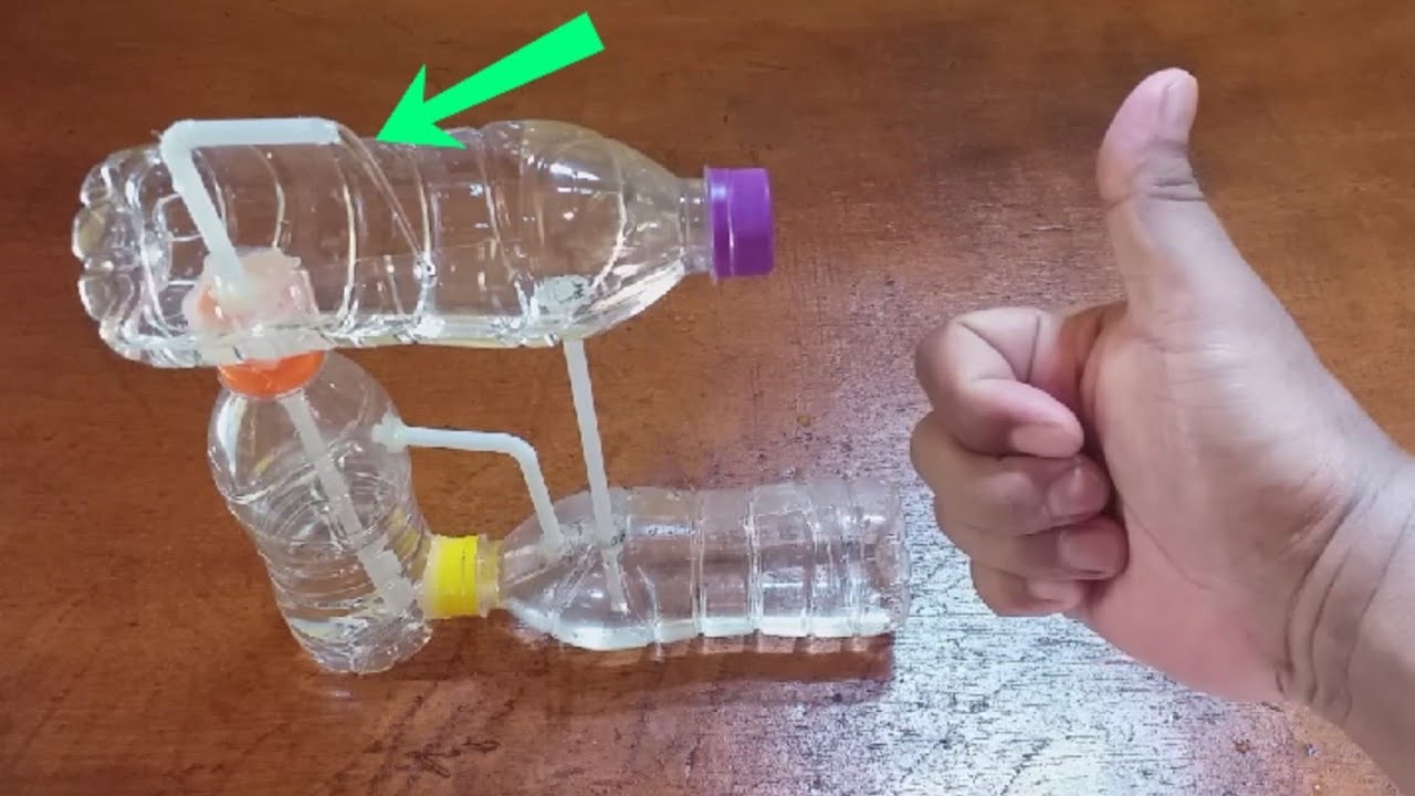 How To Make a Non Stop Heron's Fountain - YouTube