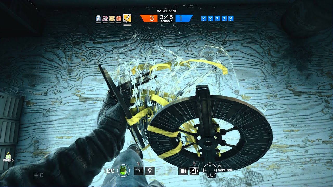 Rainbow Six Siege: Solo Ranked Action Silver 2 ACE - YouTube