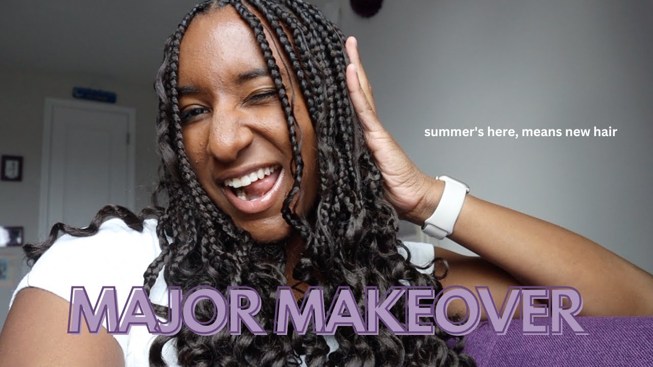 SUMMER MAKEOVER (hair + wardrobe) - YouTube
