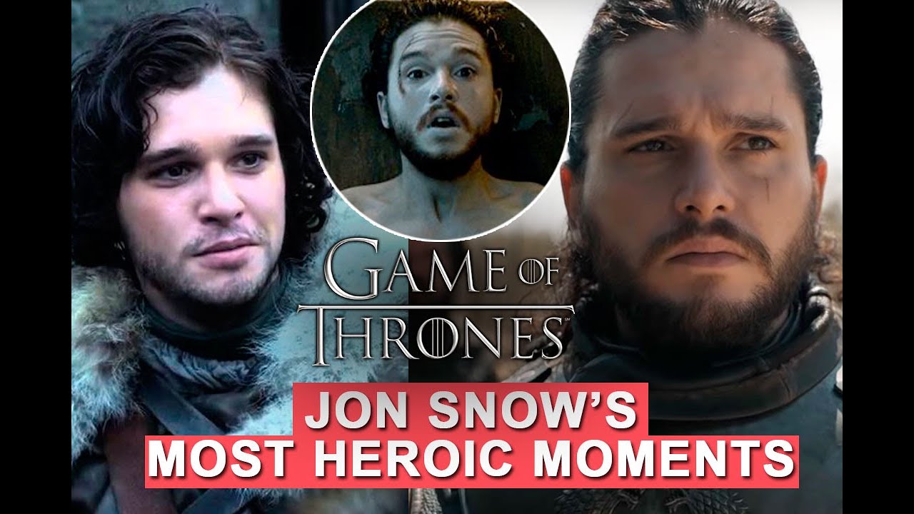 Game of Thrones: Jon Snow's Most Heroic Moments! - YouTube
