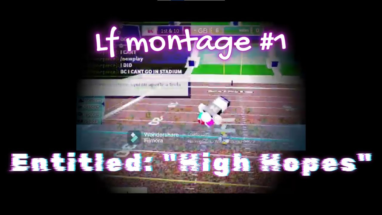 Legendary Football Montage #1 "High Hopes" - YouTube