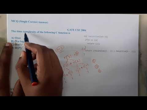 GATE CSE 2004 Q ||Algorithms || GATE Insights Version: CSE - YouTube