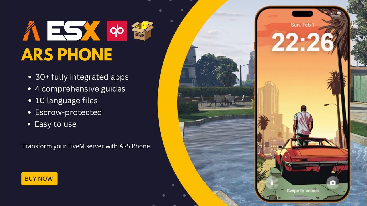 ARS Phone - The Ultimate FiveM Phone System (30+ Apps) - YouTube