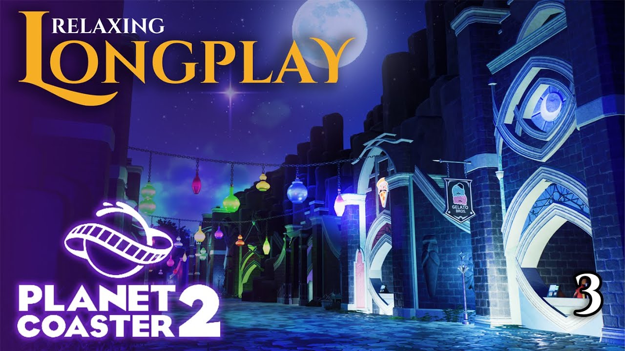 Planet Coaster 2 Longplay [Episode 3] - FALL ASLEEP while I build a ...