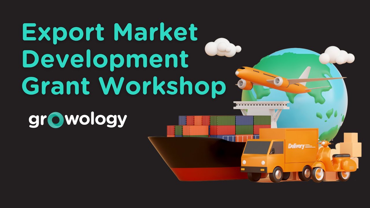 Export Market Development Grant webinar: March 29 - YouTube