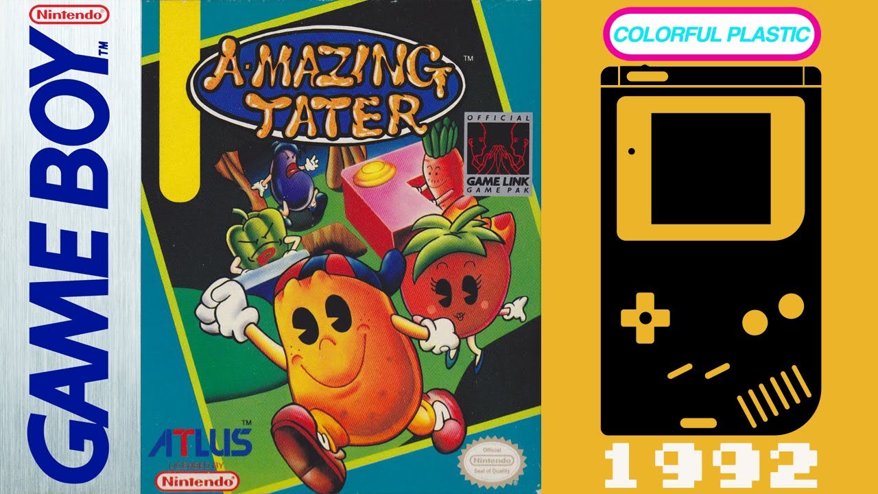Amazing Tater - Game Boy (1992) [Gameplay / Let's Play / Review] - YouTube