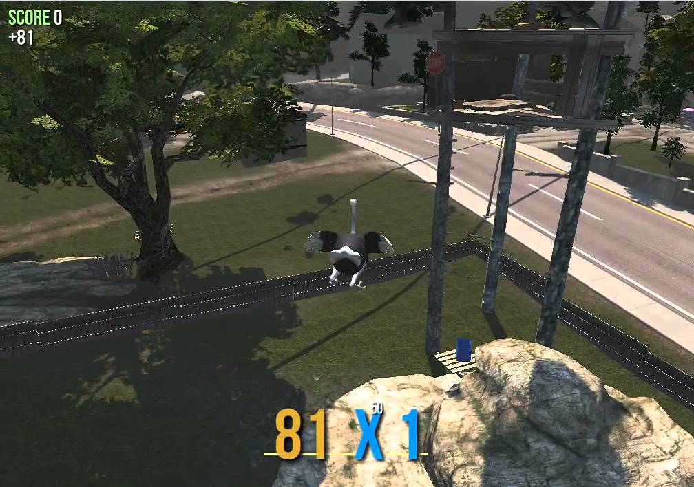 OSTRICH SIMULATOR 2020 - Goat Simulator Part 1 - YouTube