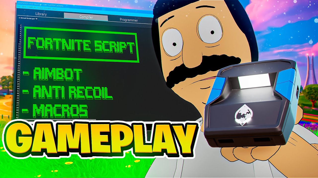 Cronus Zen Gameplay In Fortnite | Aimbot, Anti-Recoil & Macros - YouTube