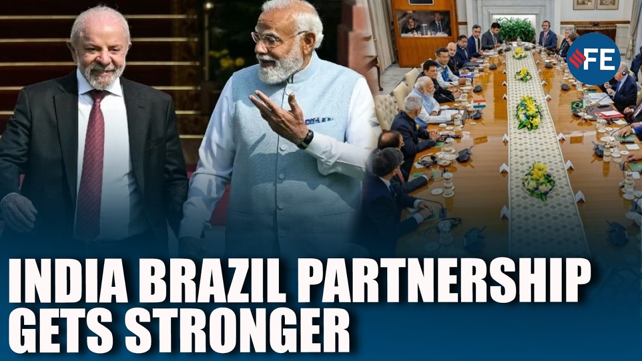 India And Brazil Deepen Strategic Partnership As Modi Hosts Lula - YouTube