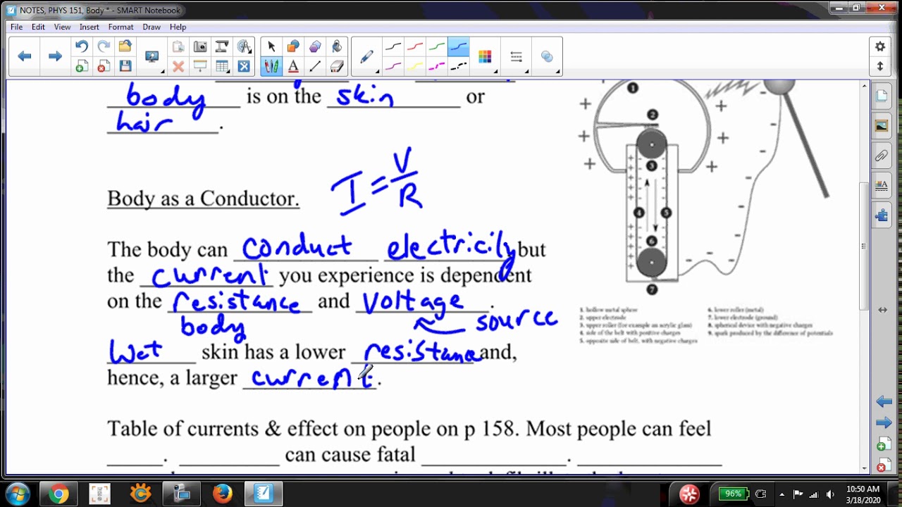 chapter05 09 static electricity and the body as a conductor - YouTube