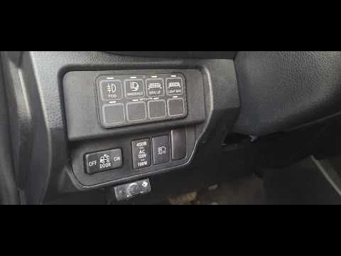 2018 Tacoma Switch Pro's Install! - YouTube