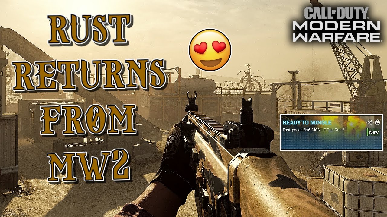 RUST RETURNS FROM MW2 😍 (MODERN WARFARE RUST 24/7) - YouTube