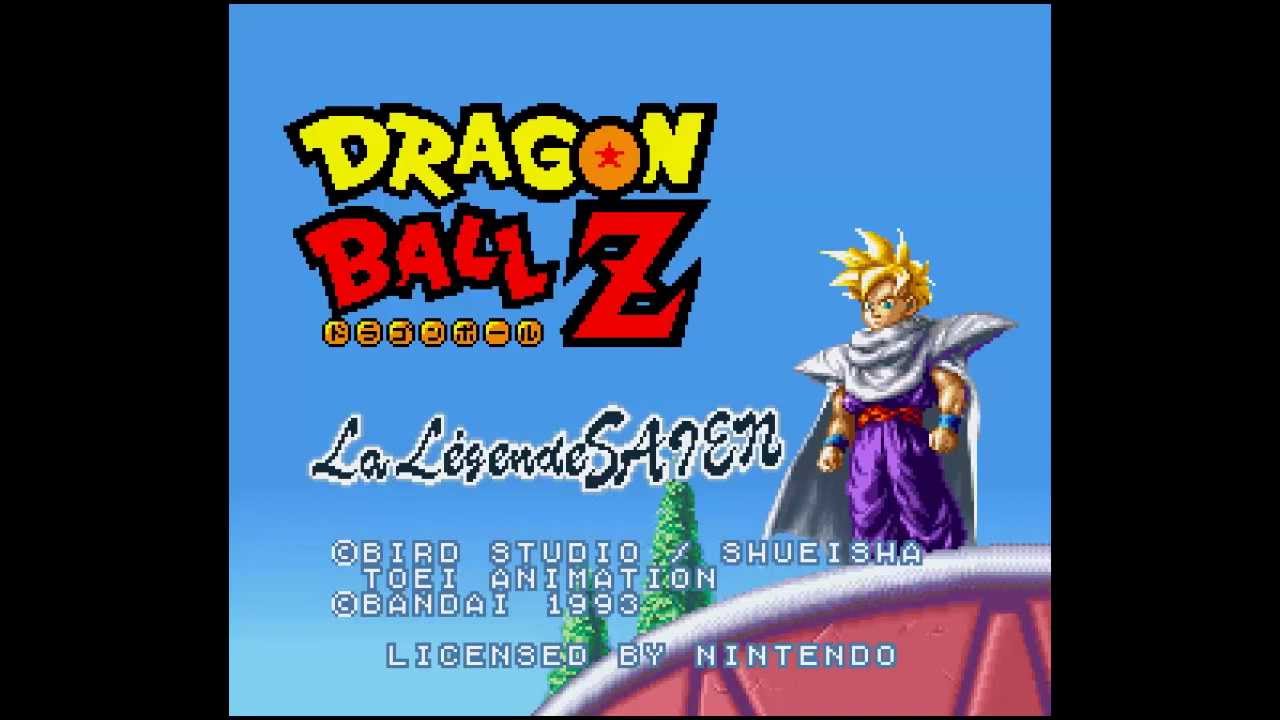 Dragon Ball Z: La Legende Saien (Super Butouden 2) Intro - SNes (HD ...