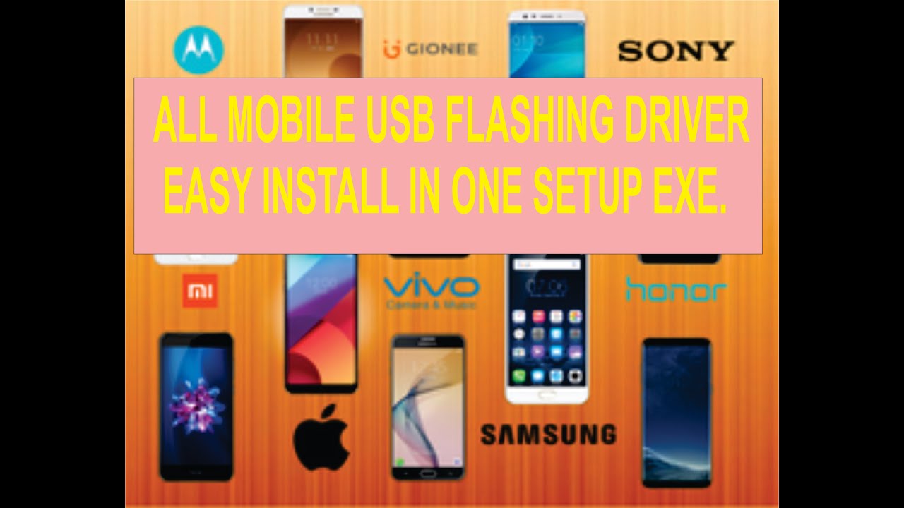 MOBILE CONNECTIVITY DRIVER || ALL MOBILE FLASHING DRIVER || PC ...