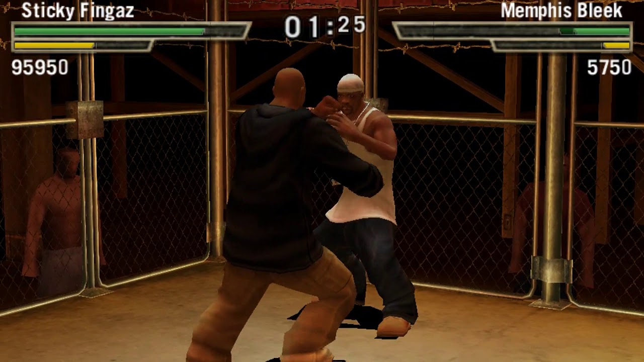 Def Jam Fight for NY: The Takeover Matches - CAGE MATCH - Sticky Fingaz ...