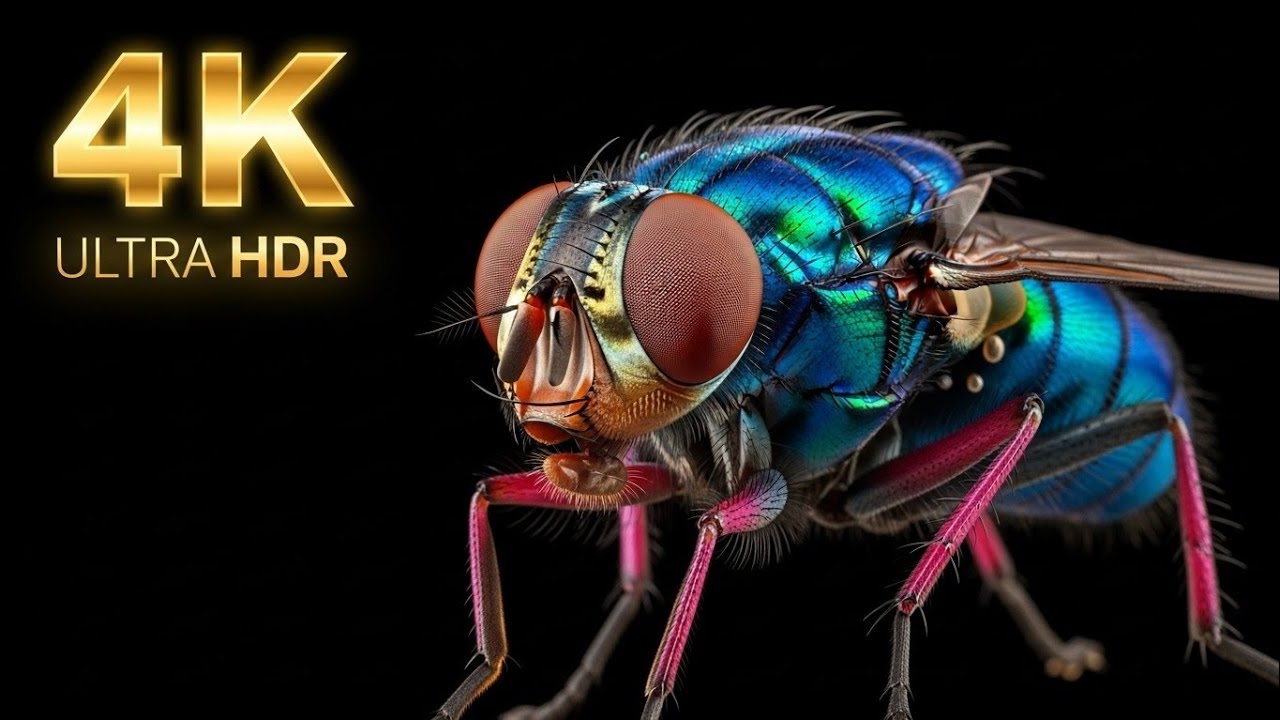 🦋 The Hidden World of Insects in 8K ULTRA HDR – Dolby Vision Macro ...