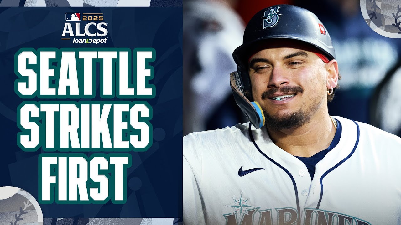 Josh Naylor and the Mariners strike first with a blast in Game 4 of the ...