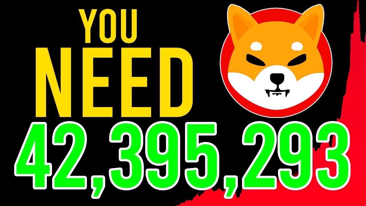 Owning 42,395,293 SHIBA INU TOKENS IS CRUCIAL! THIS CAN BE LIFE ...