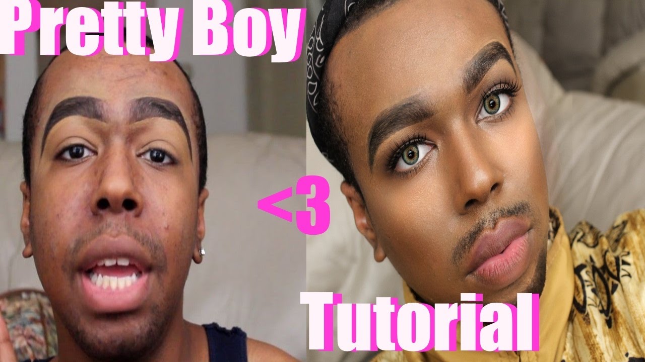 Pretty Boy Makeup Tutorial - YouTube