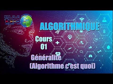 INFORMATIQUE - Algorithmique - Cours 1 - Généralité (algorithme c'est quoi) - YouTube