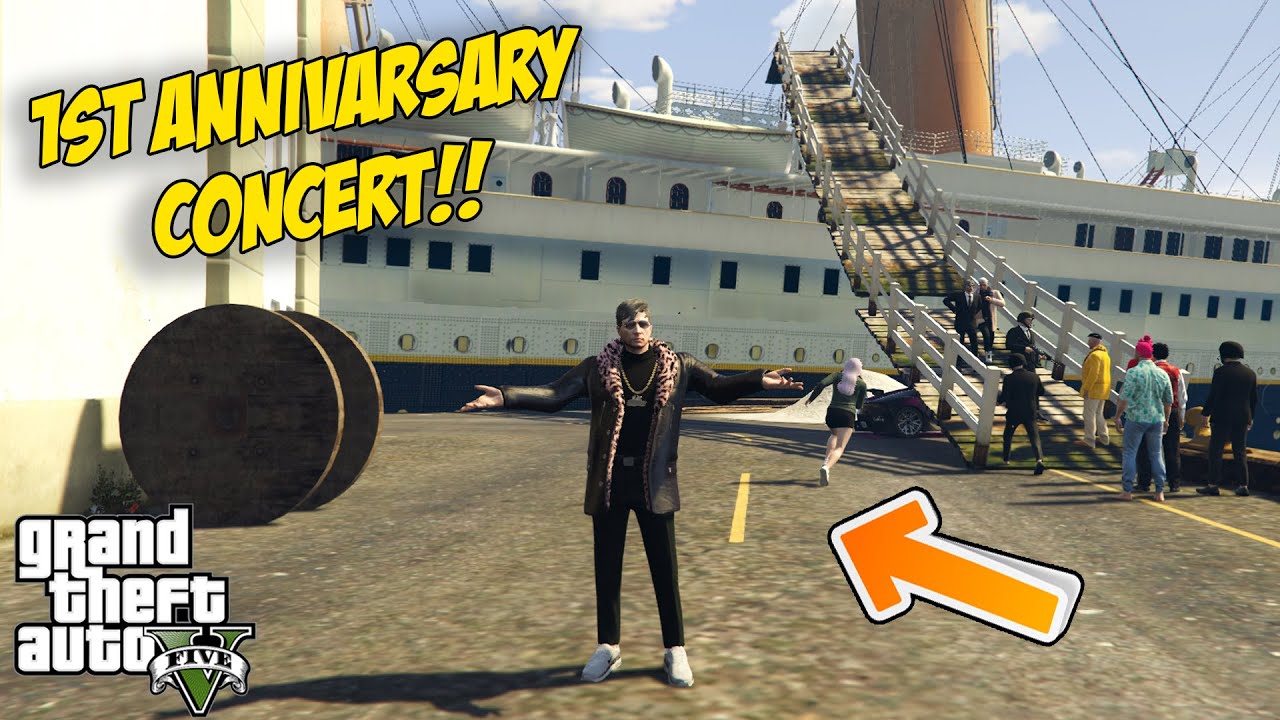 1ST ANNIVERSARY CONCERT KO SA BILLIONAIRE CITY! (sobrang saya) || GTA V ...
