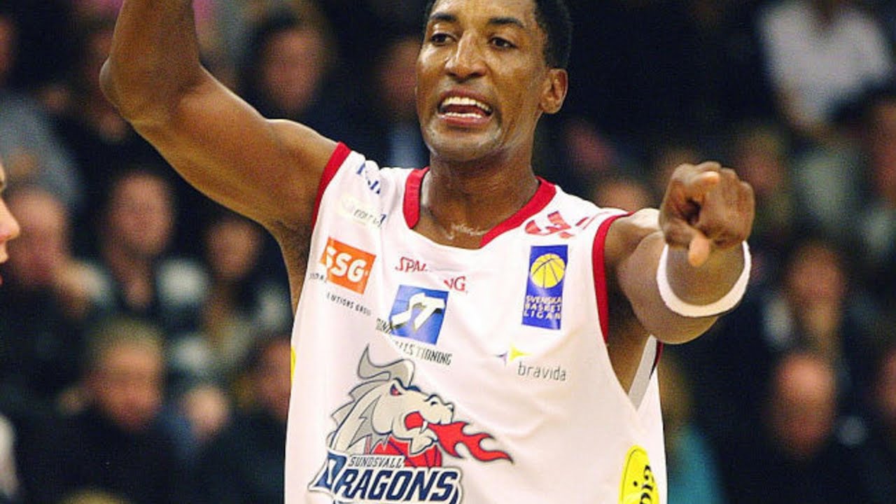 SBL Herr - Sundsvall Dragons (med Scottie Pippen) vs. Akropol - 2008 - YouTube