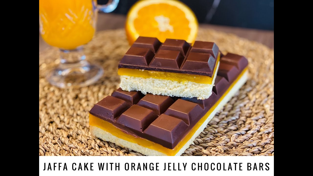 🍊Jaffa Cake with Orange Jelly Chocolate Bars🍫 FORTEEZ - YouTube