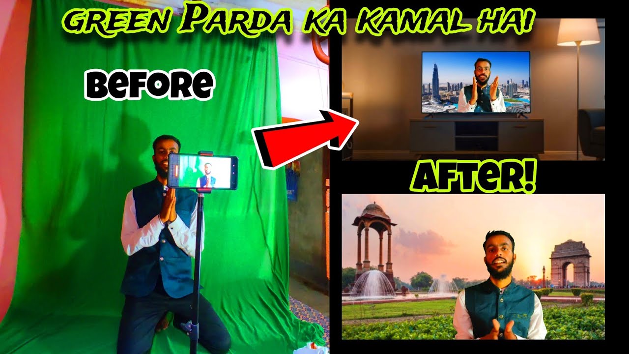 How to Green Parda setup # - YouTube