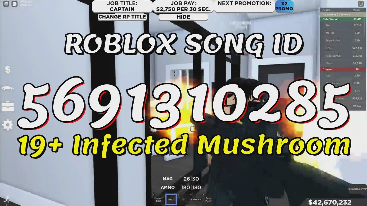 19+ Infected Mushroom Roblox Song IDs/Codes - YouTube