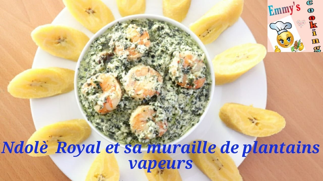 NDOLÈ ROYAL🦐 ET SA MURAILLE DE PLANTAINS VAPEURS - YouTube