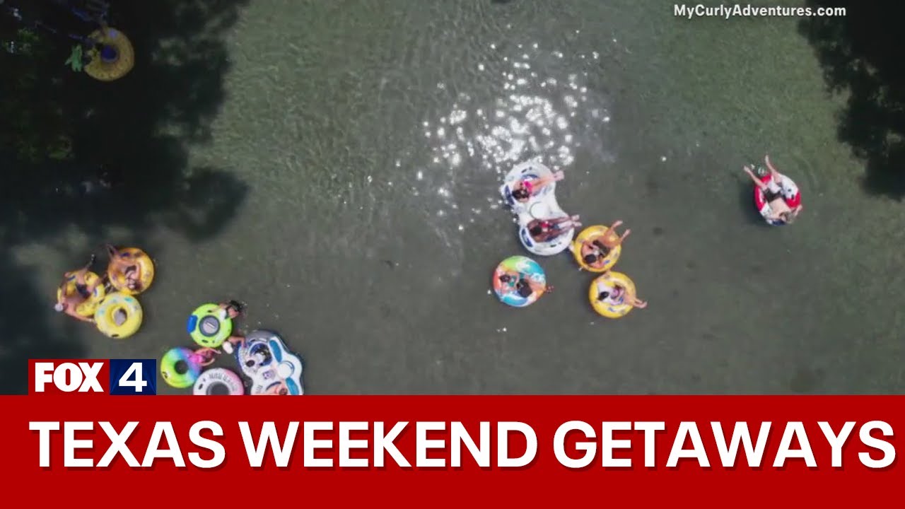 Best Texas weekend getaways to cool off during the summer heat - YouTube