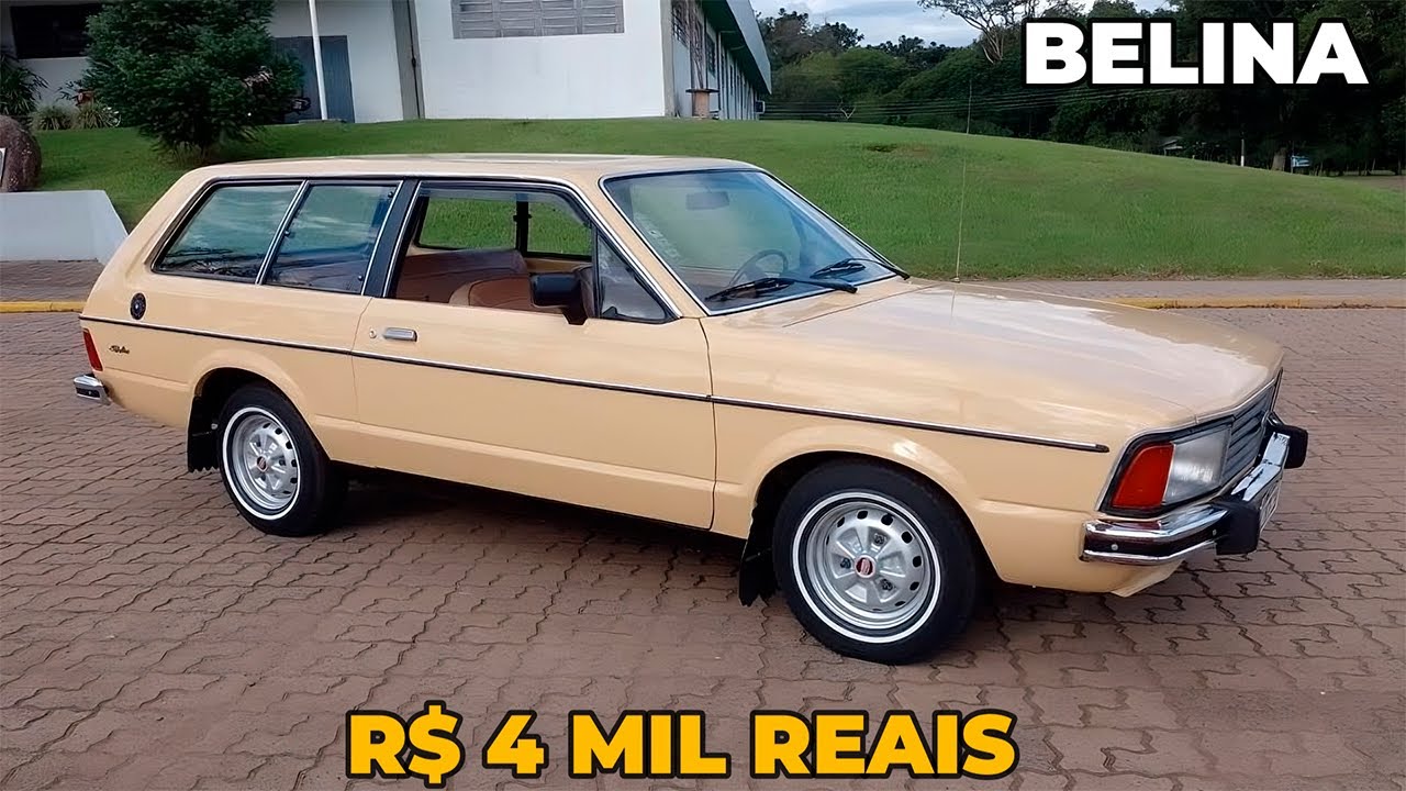 FORD BELINA À VENDA A PARTIR DE 4 MIL REAIS - YouTube